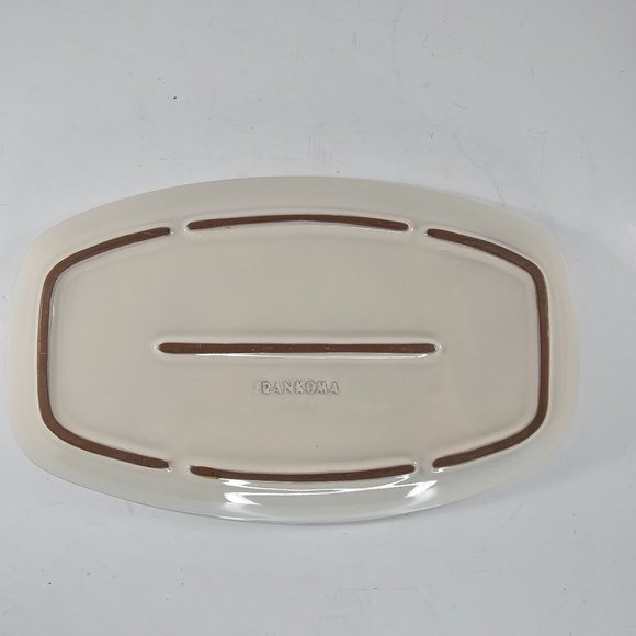 Frankoma | Dining | Frankoma Sportsman Deer Buck Plate White Snack ...